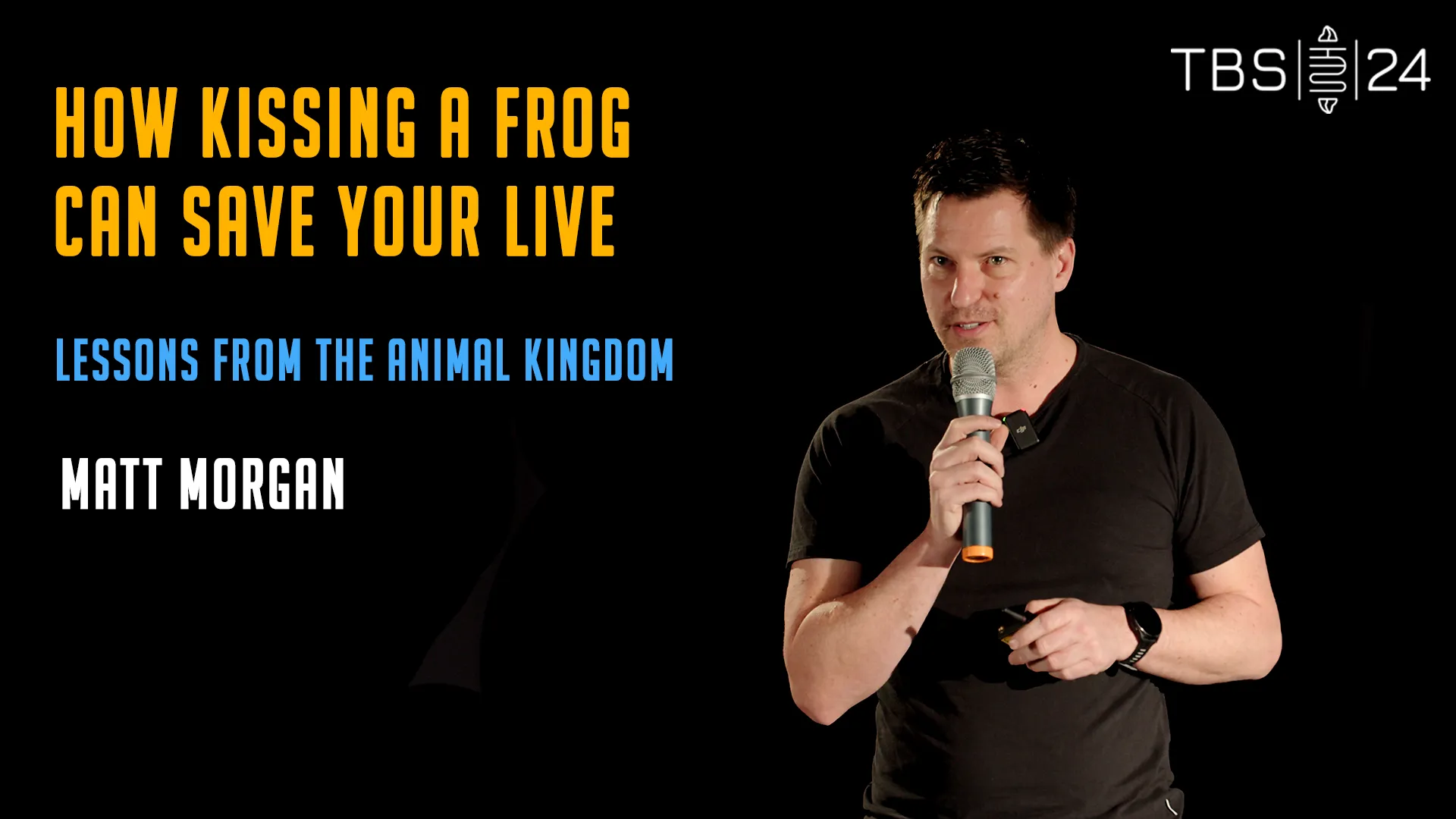 How Kissing A Frog Can Save Your Life | Matt Morgan | scanFOAM